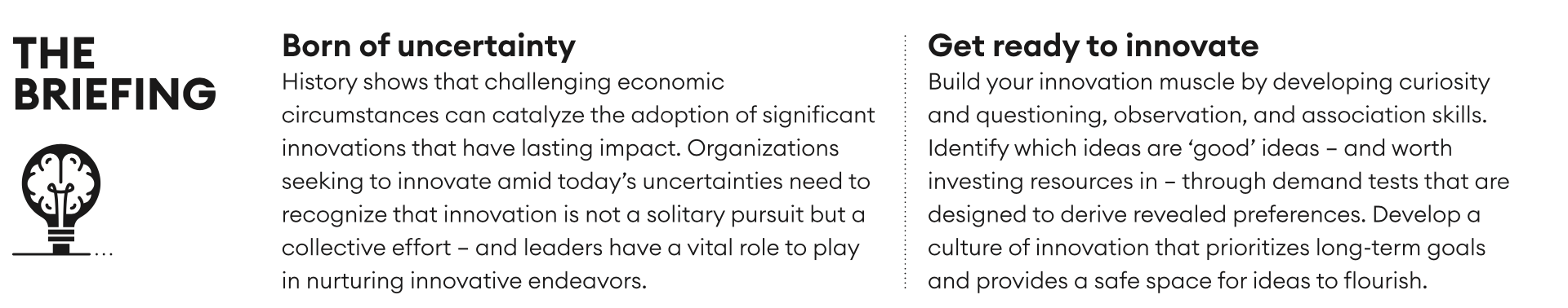 Build your innovation muscle - Duke Corporate Education